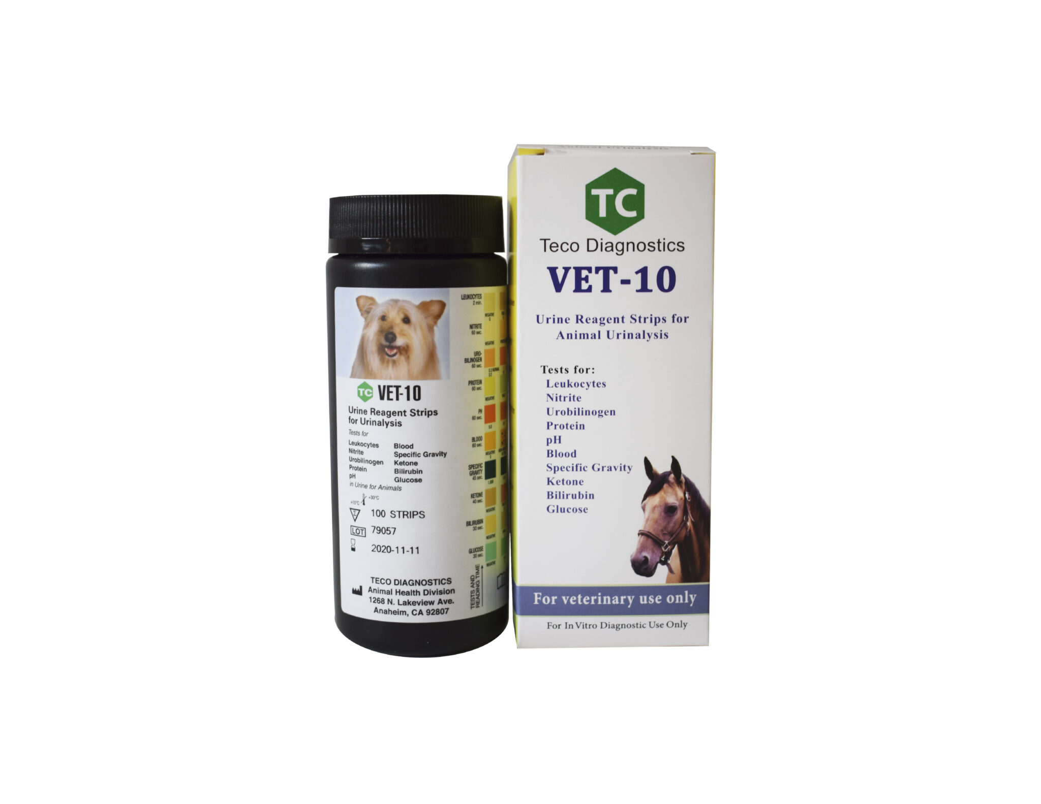 Vet 10™ Urine Tests | Sensor Health Sciences